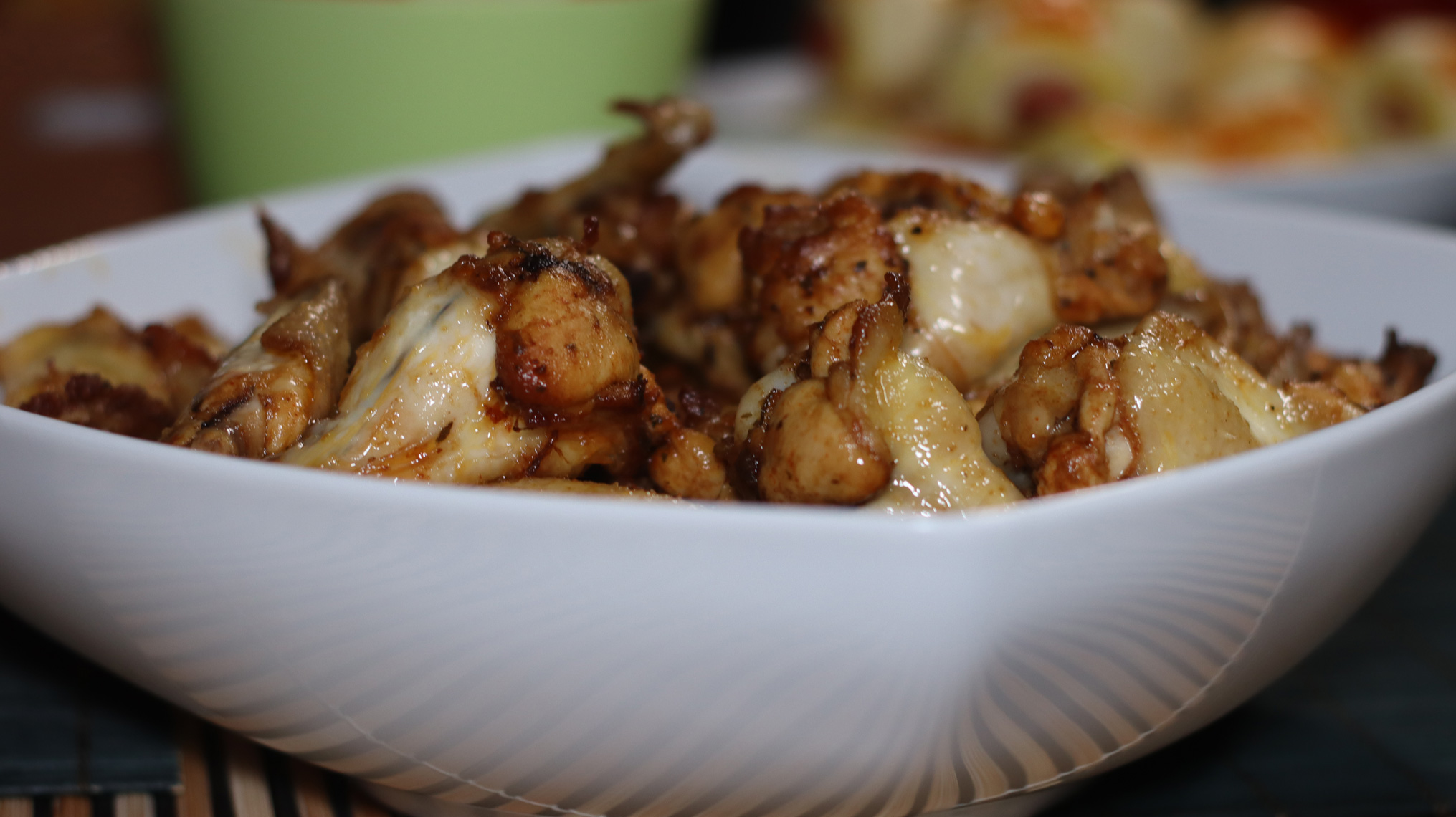 Asinhas de Frango na Actifry - Receitas - Amoras & Mirtilos