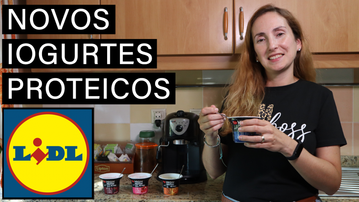 Vídeo - Iogurtes Proteicos do Lidl - Amoras & Mirtilos