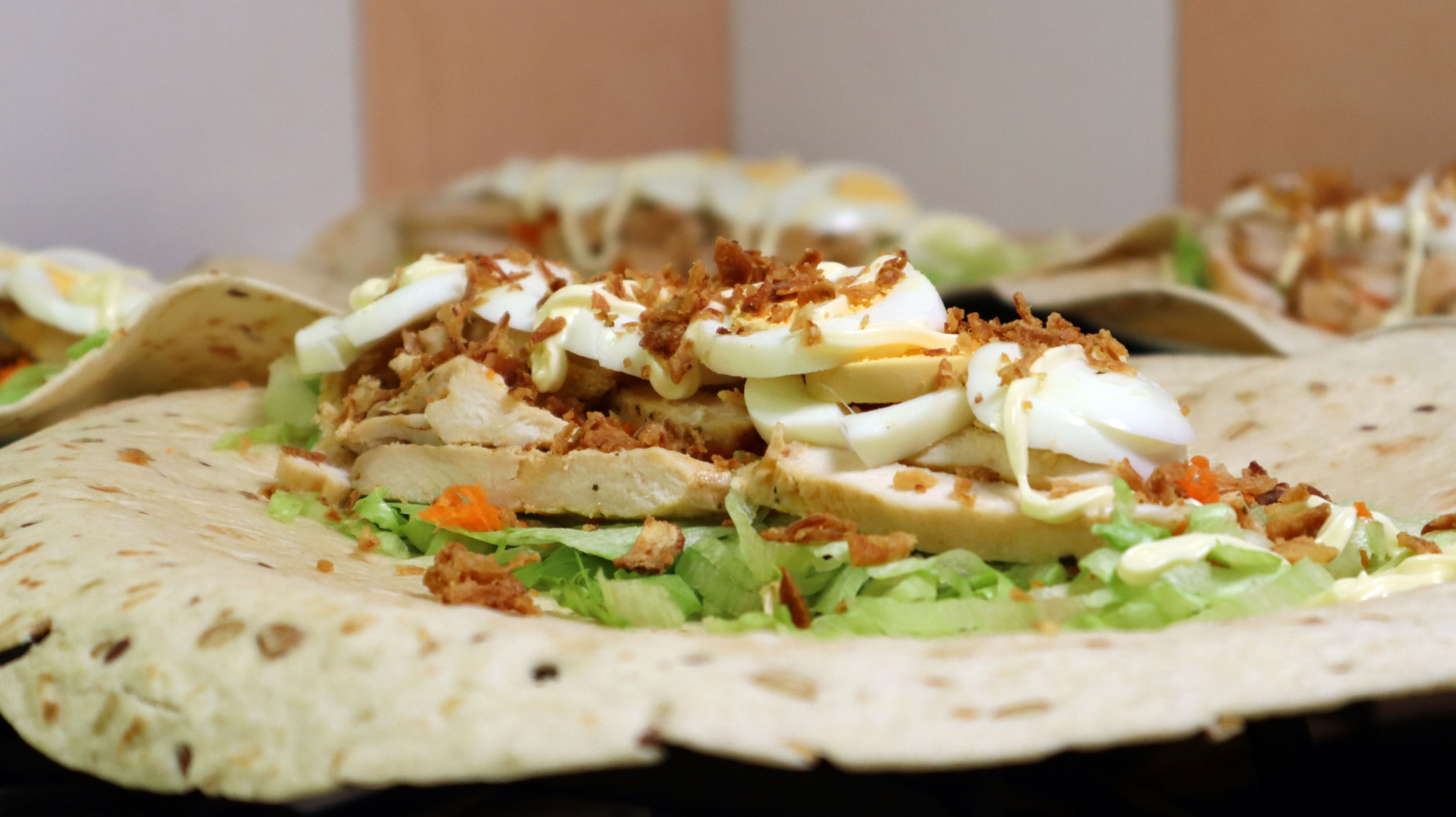 Wrap de Frango - Amoras & Mirtilos