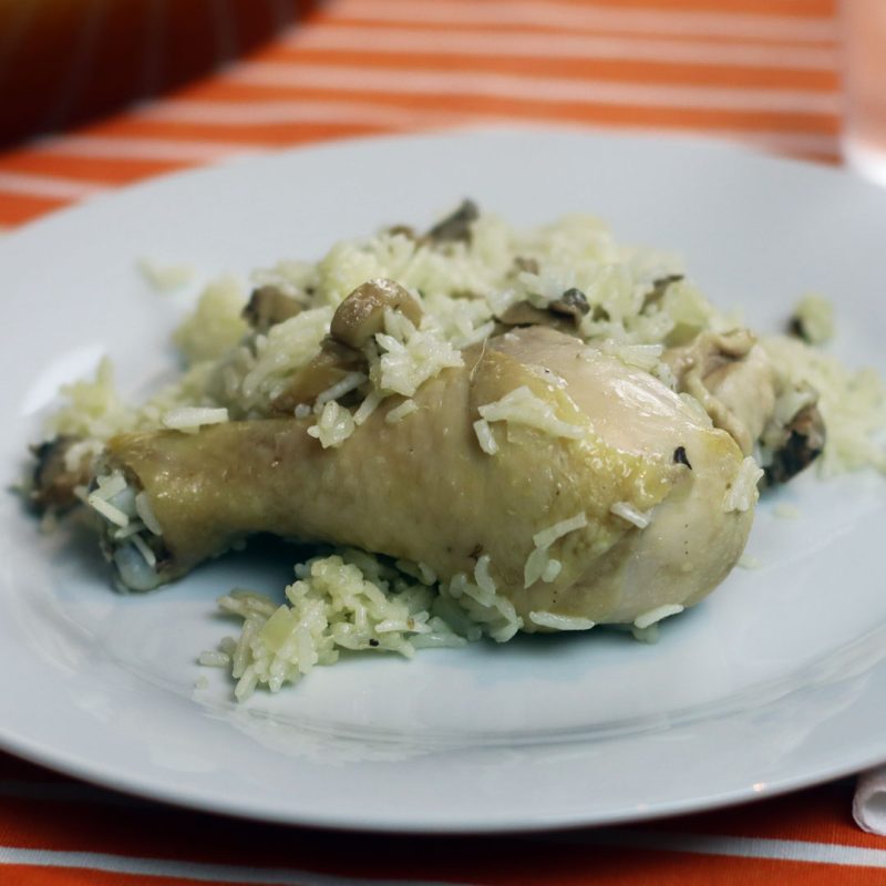 Arroz de Frango - Amoras & Mirtilos