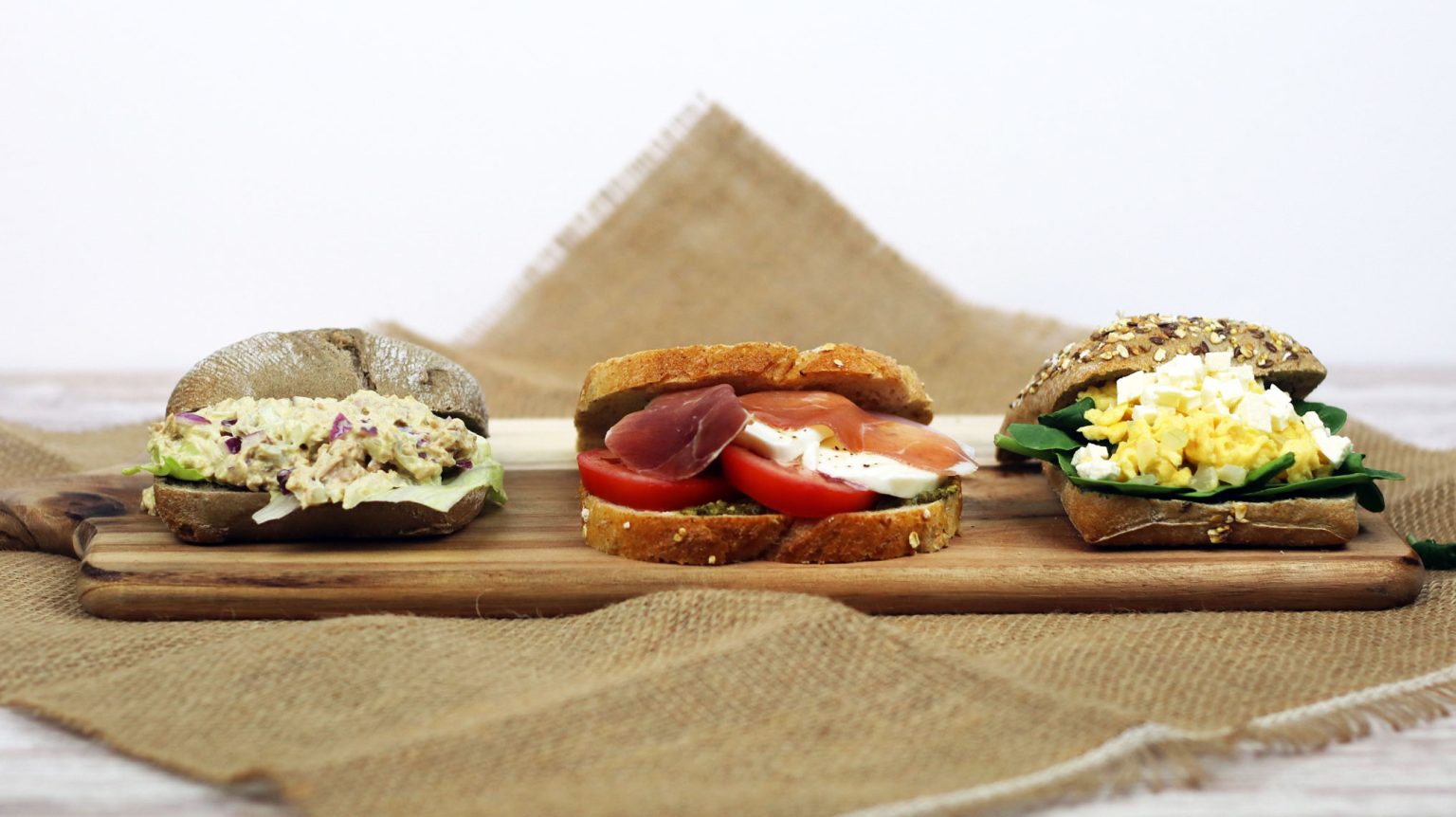 3 Sandes para levar na marmita - Amoras & Mirtilos